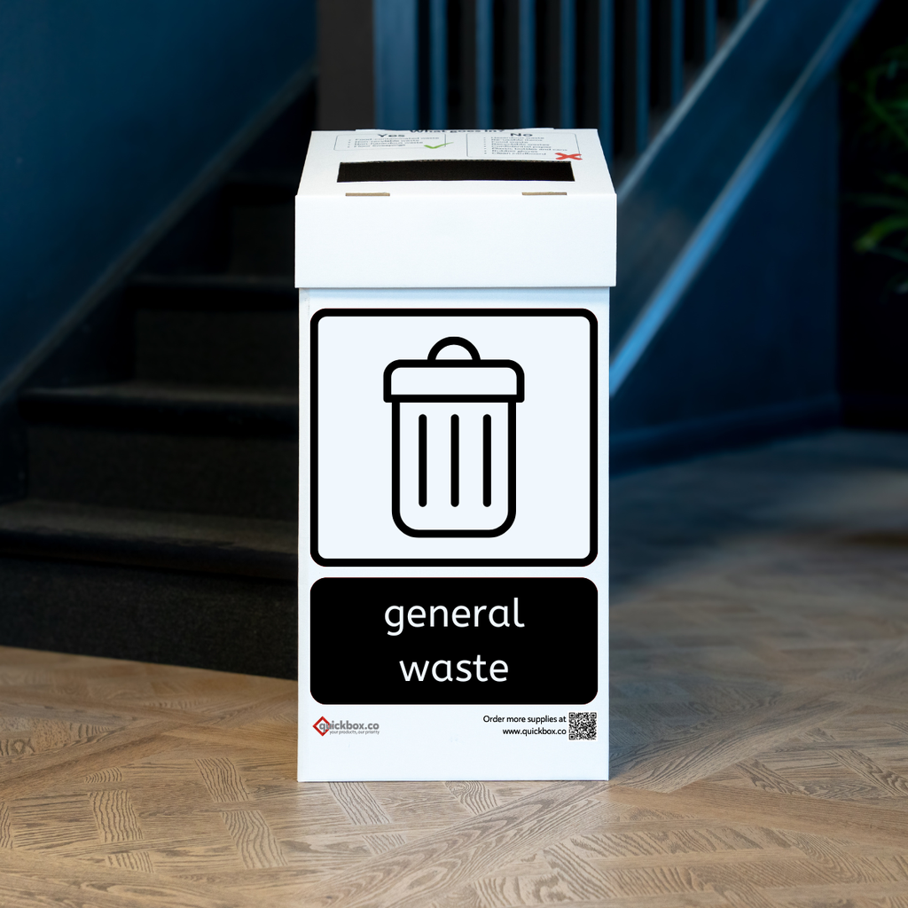 General Waste Cardboard Bins | Durable & Eco-Friendly